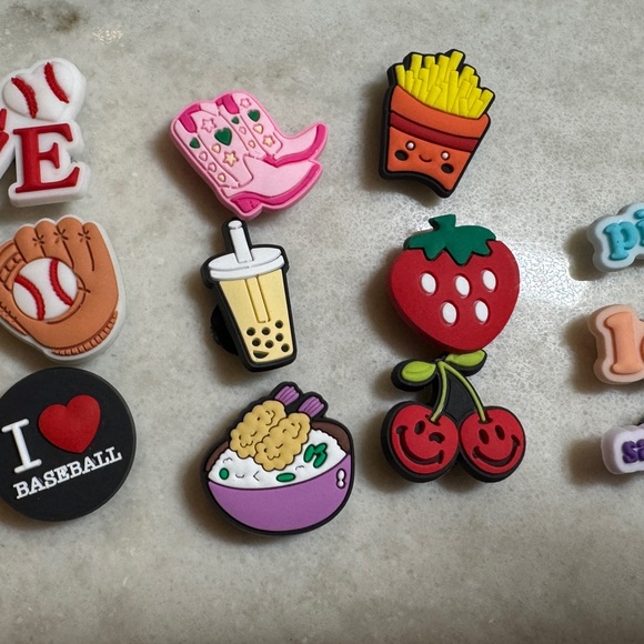 Accessories | 25 Shoe Jibit Croc Charms | Poshmark